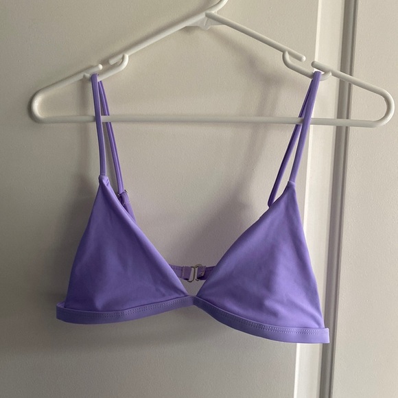 Swim | Lavender Adjustable Bikini Top | Poshmark